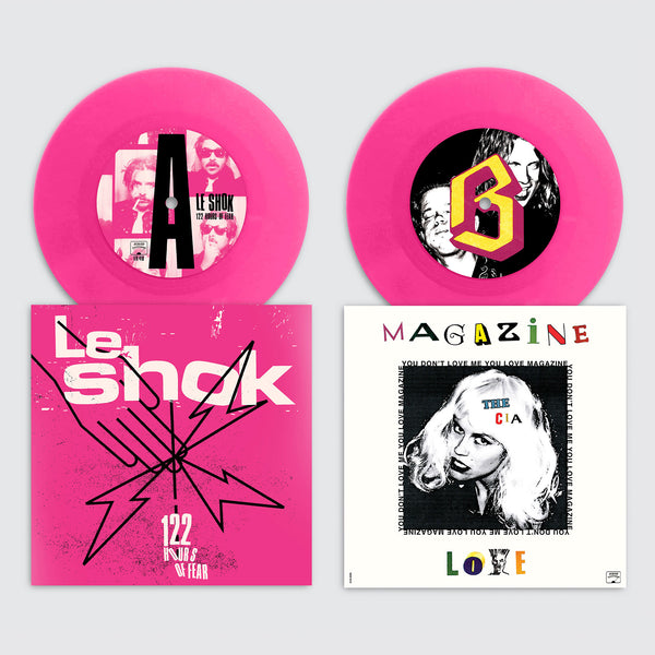 The C.I.A. / Le Shok play the Screamers split 7” – In the Red Records